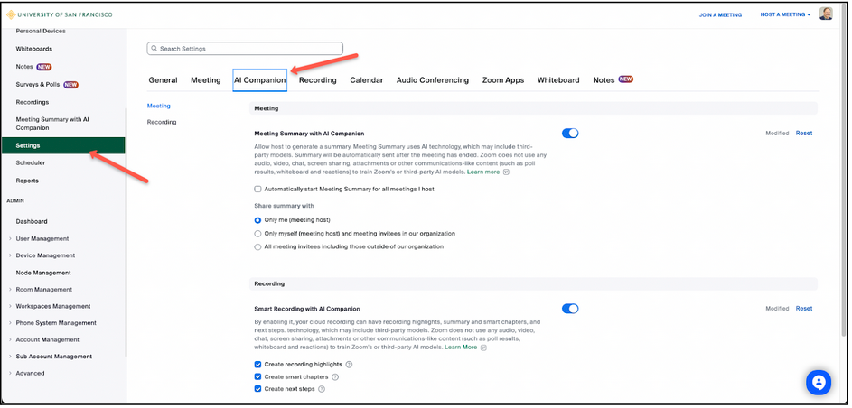 ETS - Zoom and AI | myUSF